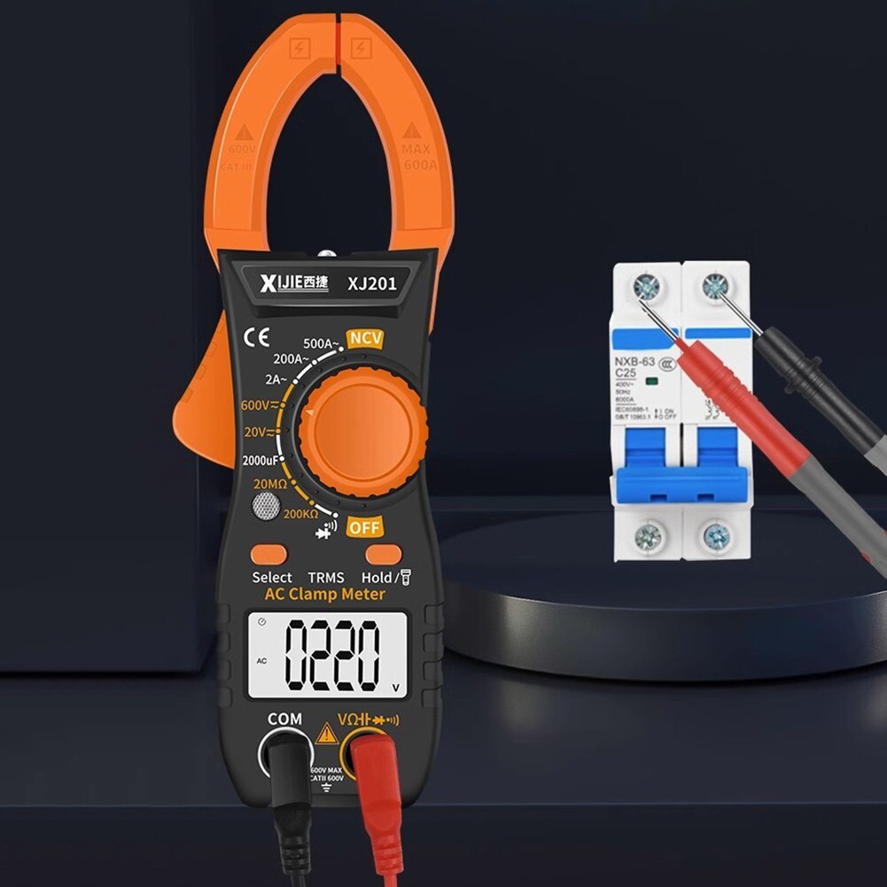 Portable clamp meter for electrical installations perfect for frequent ...