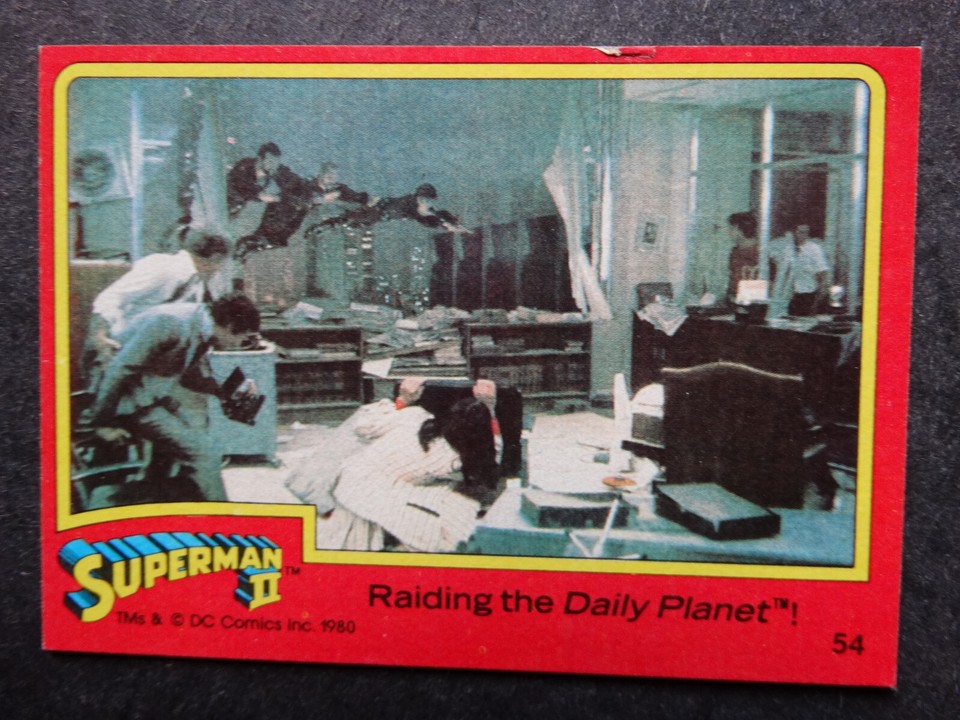 1980 Topps Superman II 2 Movie Trading Card Complete Your Set U You ...
