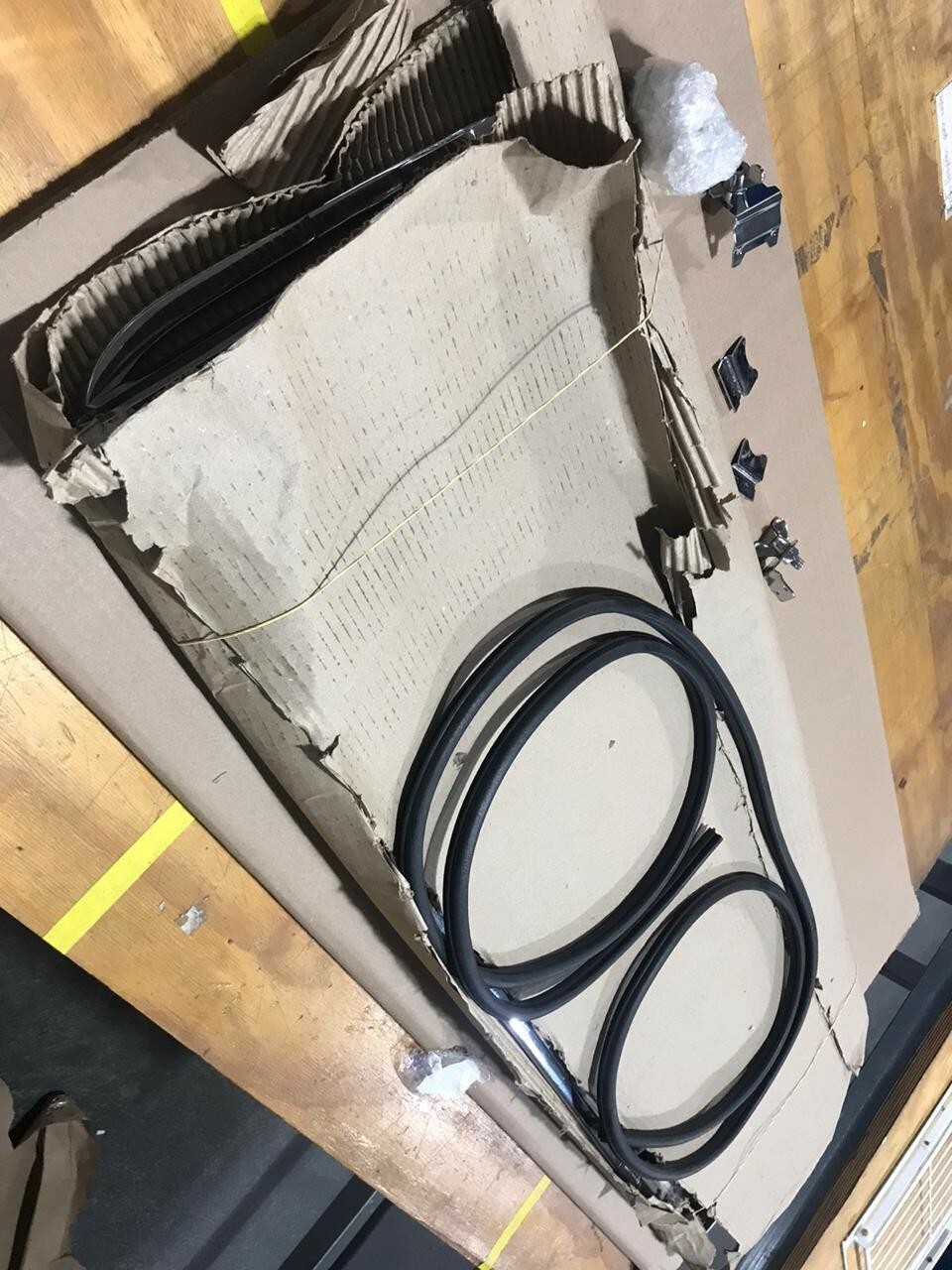 GRIMALDI 1964-1979 Volkswagen Bay Window Rear Safari Kit Bus Triple T1 ...