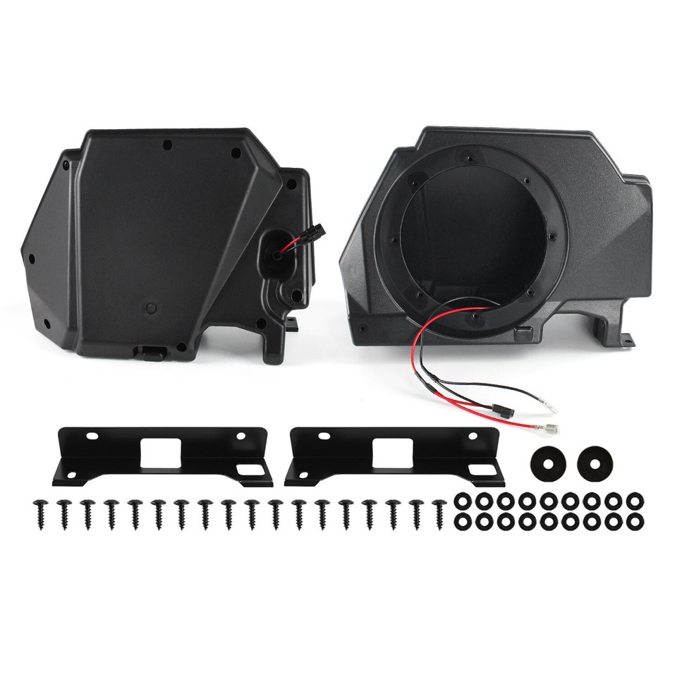 6.5 inch Rear Seat Speaker Pods Mount For 2020-2024 Polaris RZR PRO XP ...
