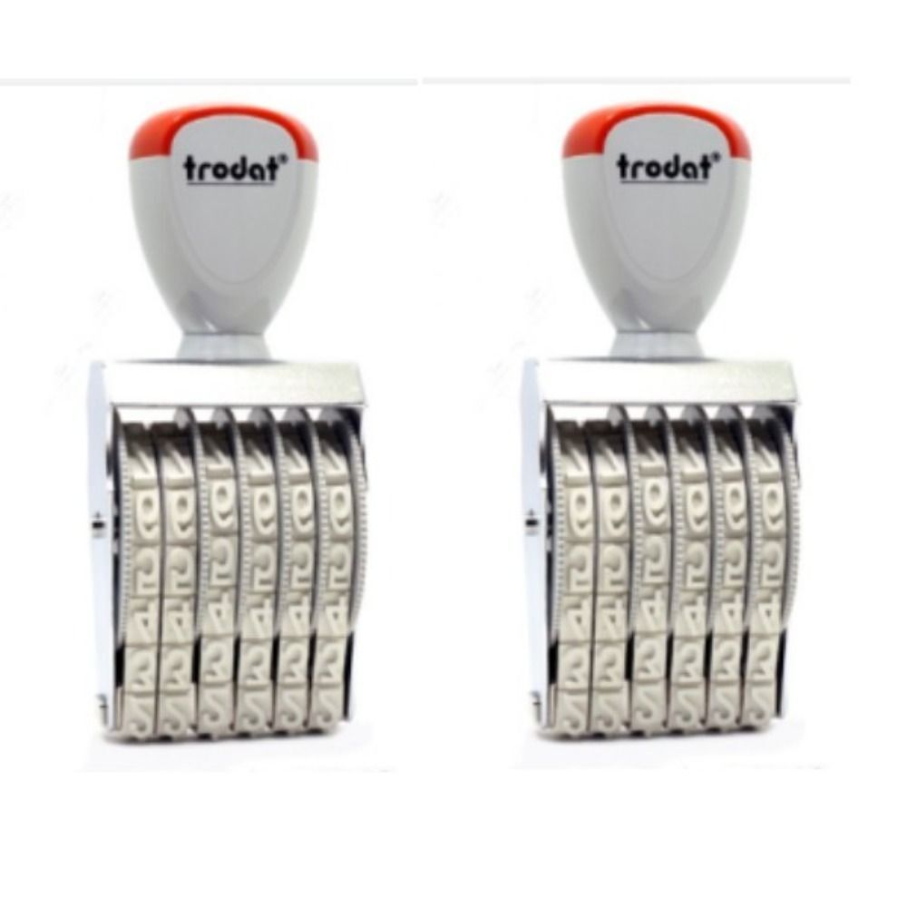 Personalized Roller Stamps Changeable Business Stamps Number Stamp ...