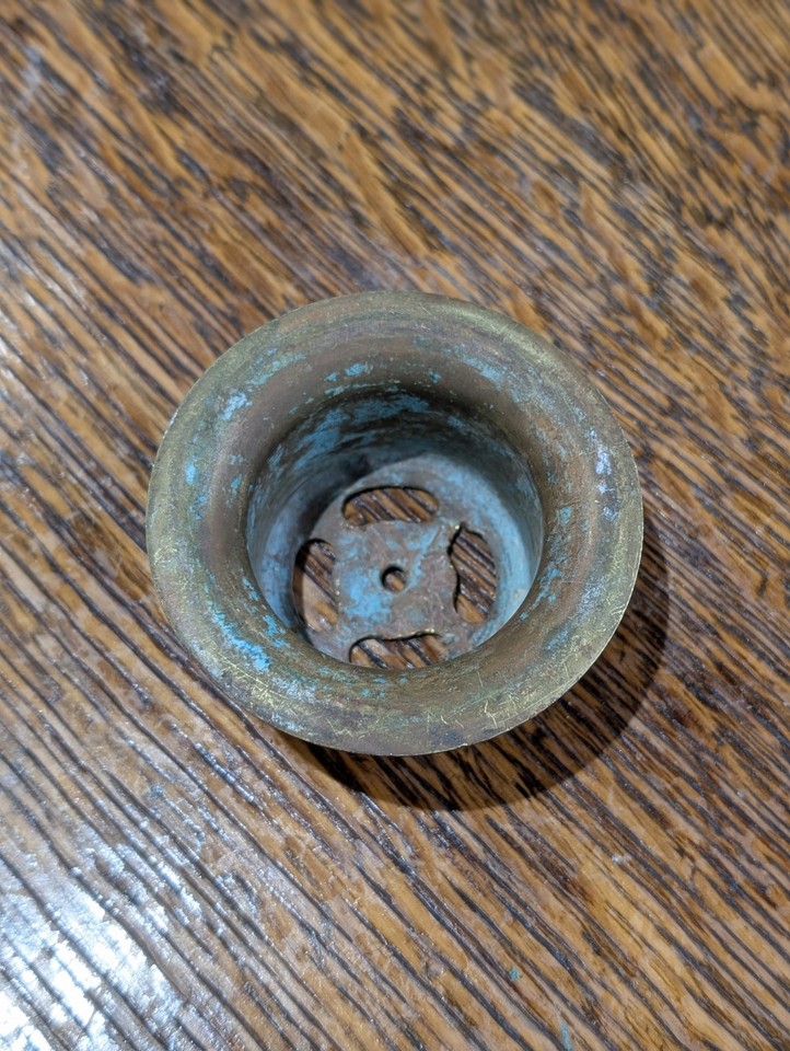 Antique Brass Cast Iron Claw Foot Bathtub Drain Nice Patina! | eBay UK