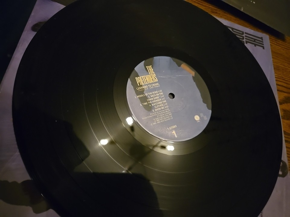 THE PRETENDERS -Learning to Crawl Vinyl 1984, 1st US Press, Shrink, W ...