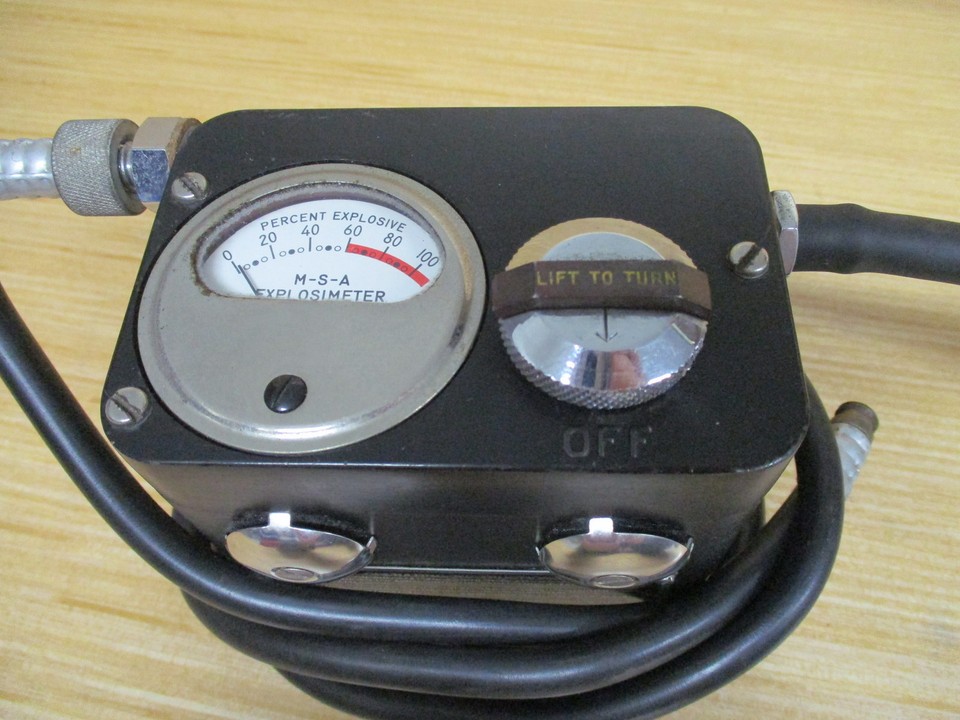 M-S-A 89220 Explosimeter Combustible Gas Indicator Model 2A | eBay
