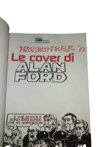 LE COVER DI ALAN FORD MAX BUNKER -MAGNUS AUTOGRAFATO EDIZIONE NUMERATA ...