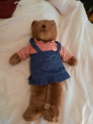 Aldon Heart Co. Vintage Stuffed Bear Animal 22" Korean Kimono Clothes ...