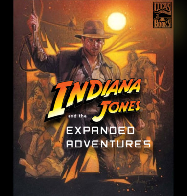 Indiana Jones EXPANDED ADVENTURES Canon & Legends VINTAGE NOVEL BOOK ...