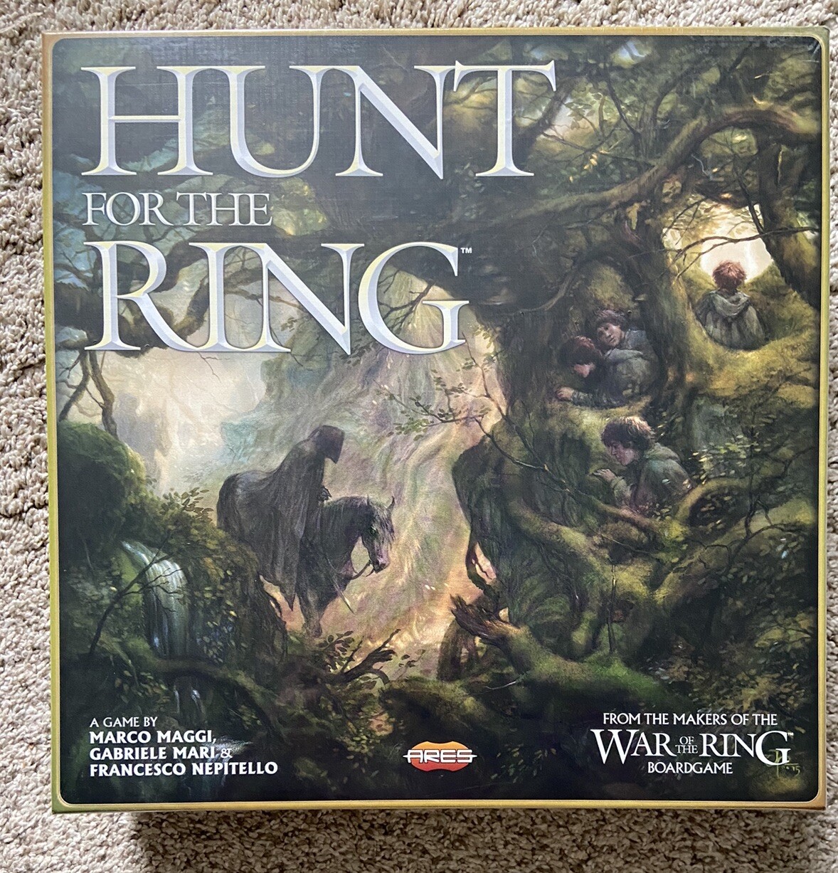 HUNT FOR THE RING board game - Ares Games - NEW - War of the Ring ...