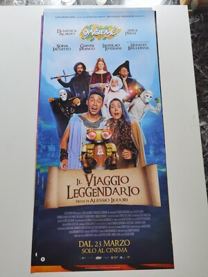 IL VIAGGIO LEGGENDARIO DOMINICK ALAIMO, ERICK PARISI LOCANDINA CINEMA ...
