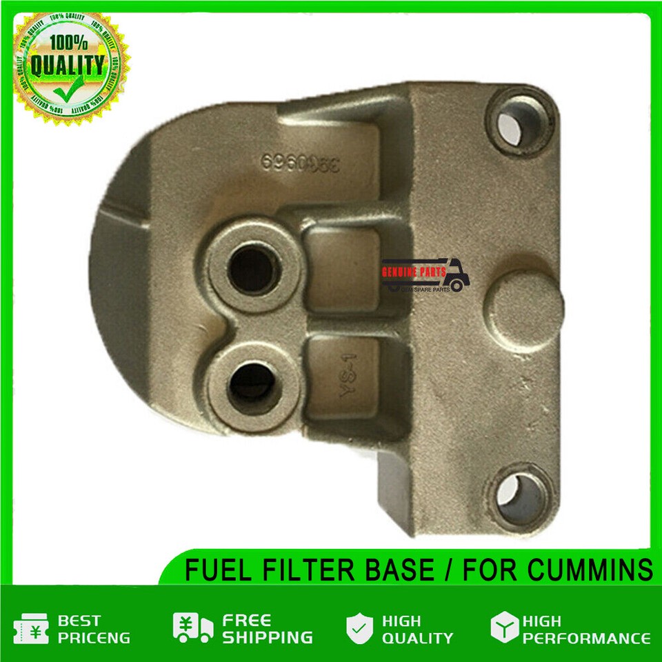 Fuel filter base 3355027 For Cummins 4B3.9 6A3.4 6B5.9 B4.5 3355027 | eBay