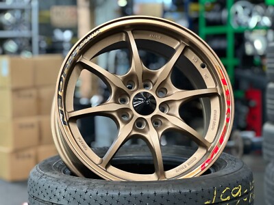 New 16 inch 4x100, 4 pcs Mugen MF8 Design BRONZE Rim PCD Honda Fit Jazz ...