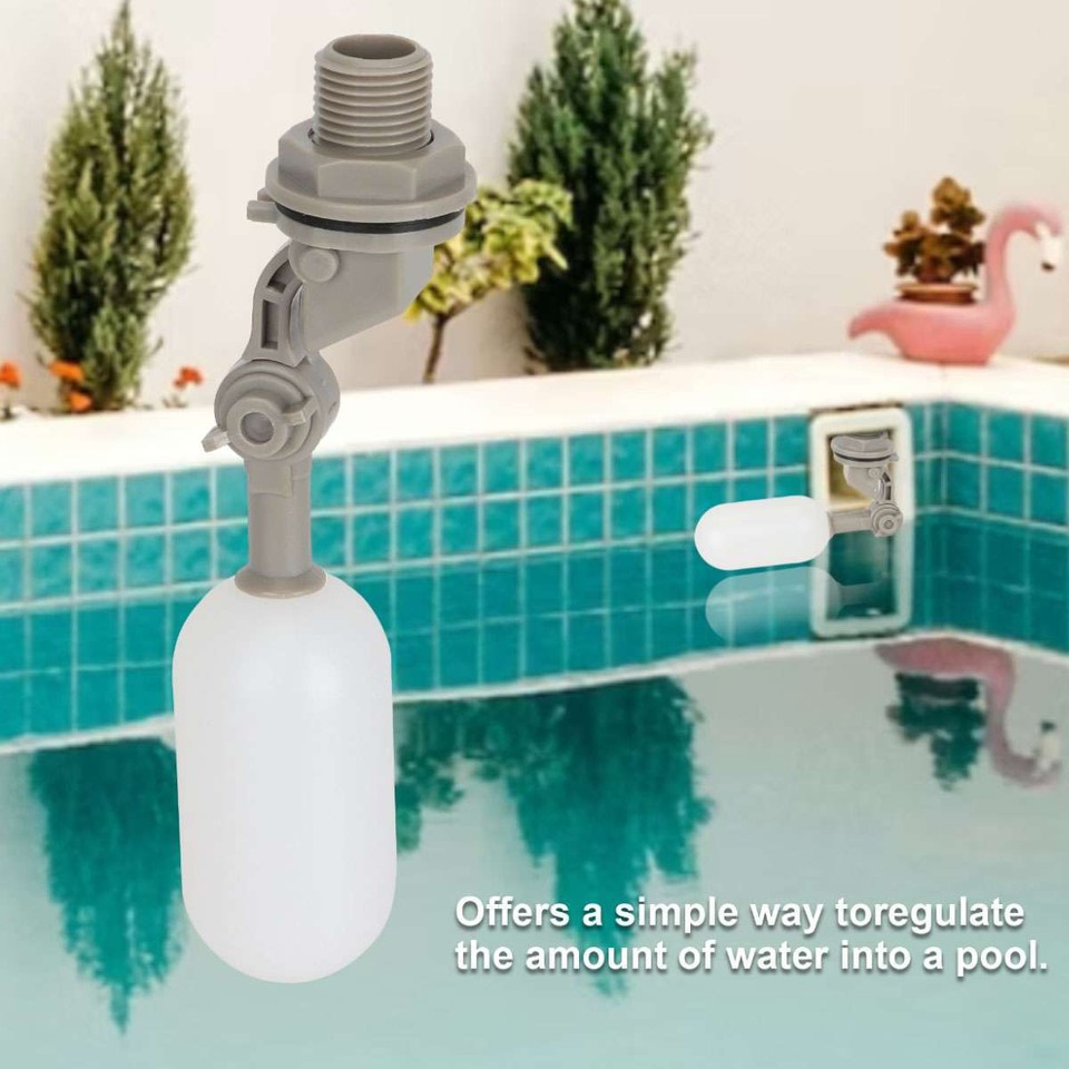 4x Water Float 1/2" Automatic Shut Off Valve Quick Connctor Tank ...