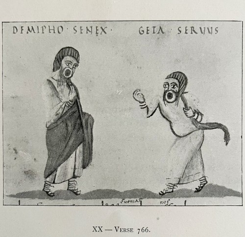 Phormio Of Terence Vatican Miniatures Print 1894 Victorian Verse 766 ...