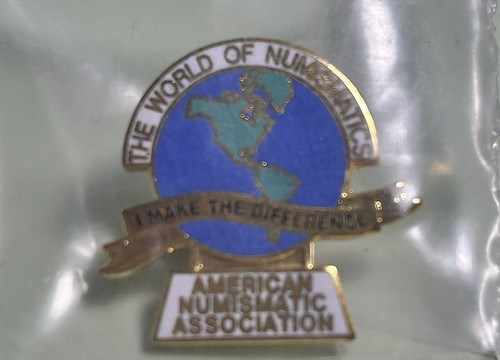 American Numismatic Association ‘I Make a difference’ Pin-New In ...