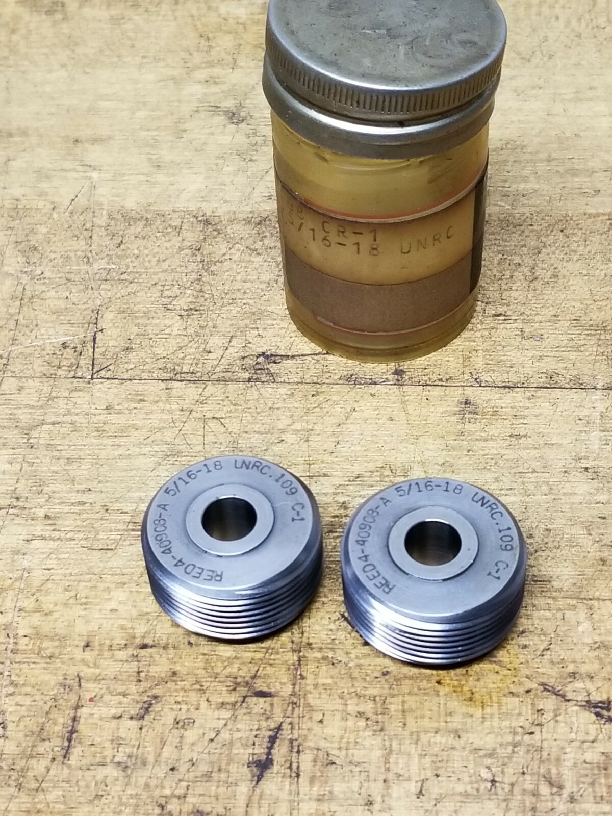 REED Thread Rolling Attachment Die B8 C1 5/16-18 UNRC .109 | eBay