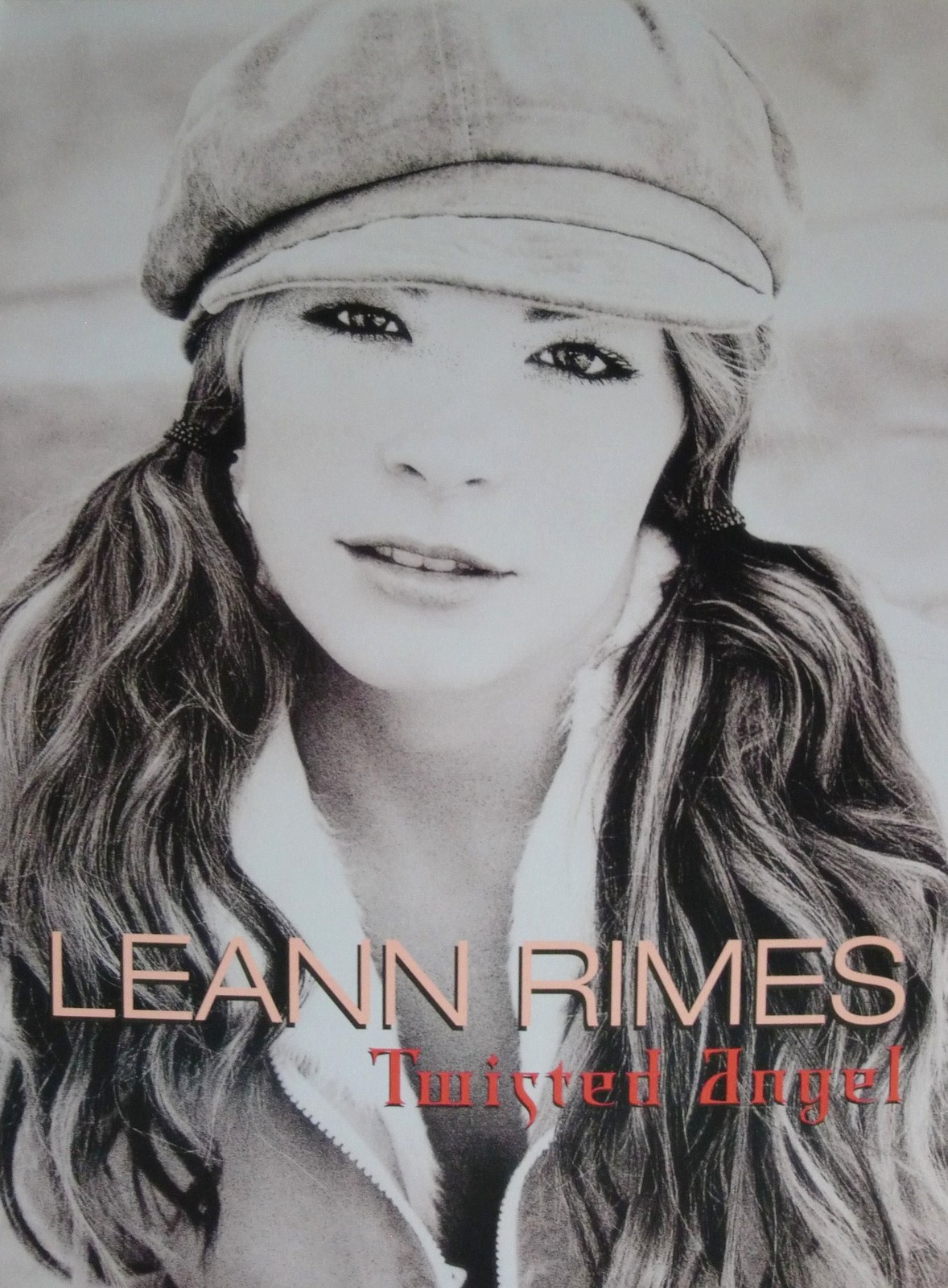 LEANN RIMES "TWISTED ANGEL" 2-SIDED U.S. PROMO POSTER - Country Pop ...