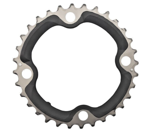 Shimano Chainring XTR FC-M980 AE 3-speed 32 Teeth LK 104mm Titanium ...