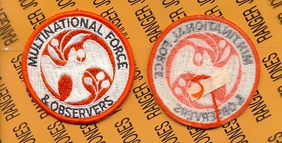 MFO Multi-National Force & Observers Sinai 3.25" pocket patch | eBay