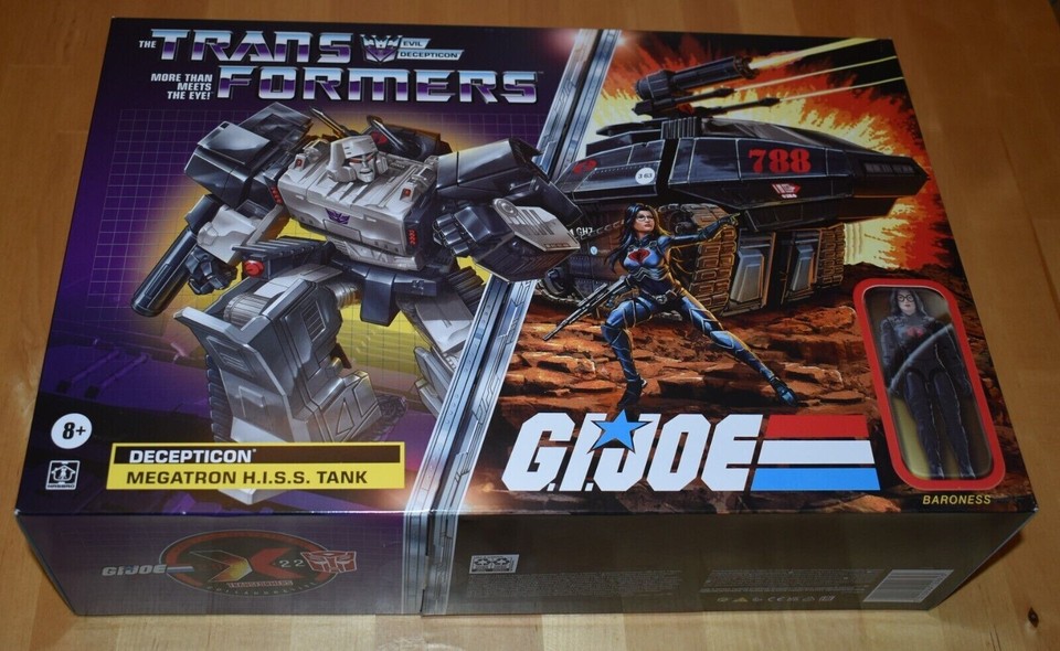 Transformers Collaborative G.I. Joe Mash-Up Megatron H.I.S.S. Tank and ...