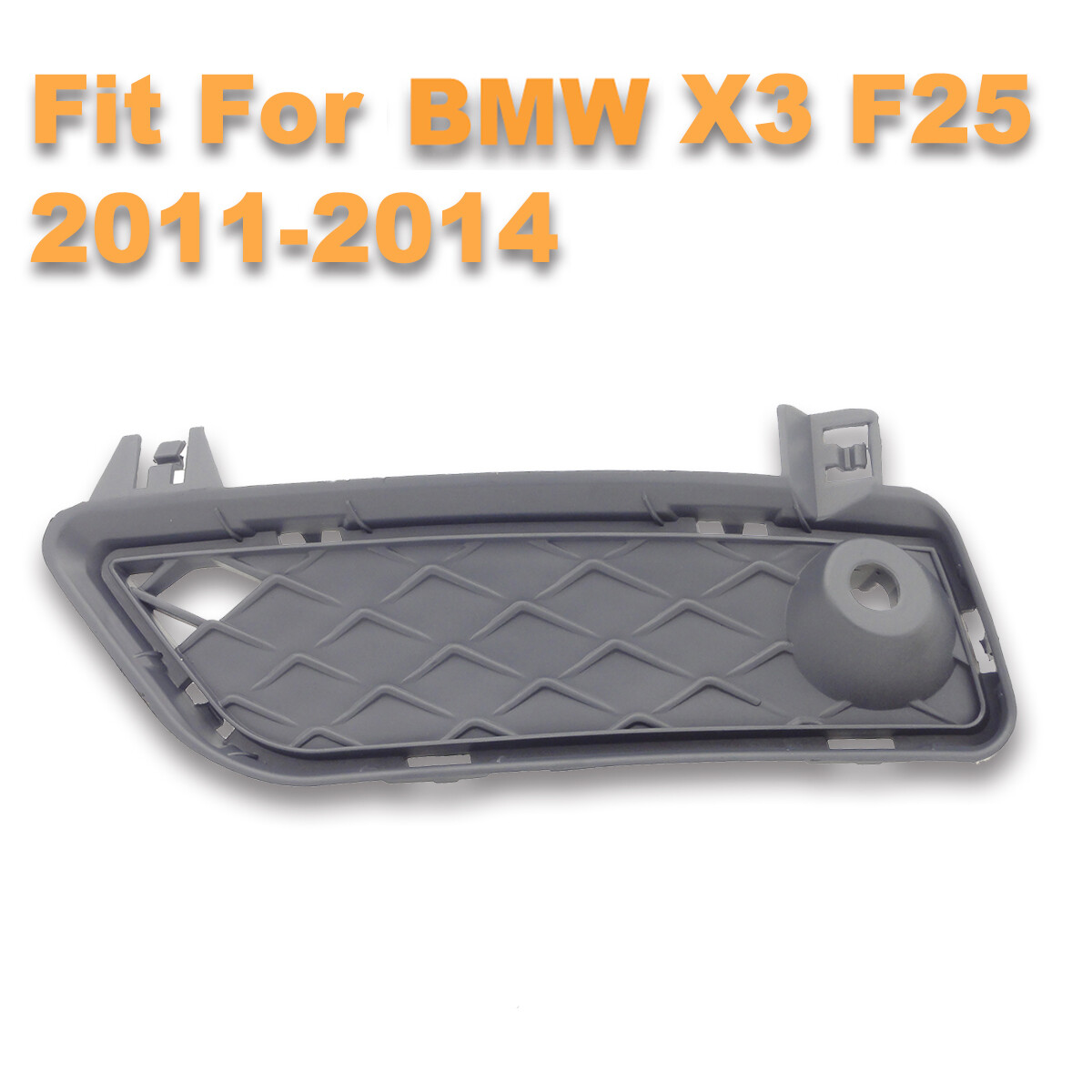 FRONT BUMPER LOWER GRILL COVER MOLDING LEFT 51117249595 for BMW F25 X3 ...