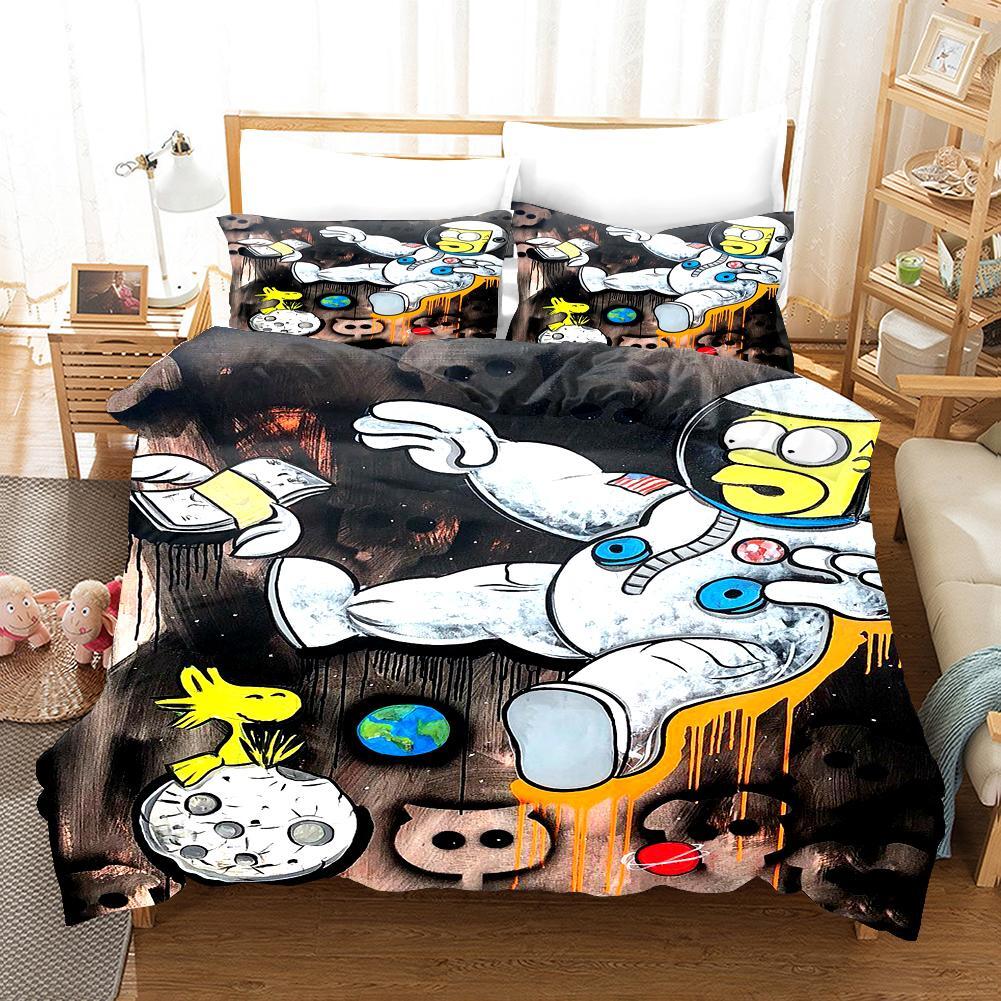 The Simpsons Doonas/Comforter Quilt/Microfiber Duvet Bed Set Single ...