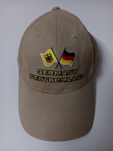Germany Deutschland Flags Cap Bill Hat Embroidered Eagle Adjustable ...