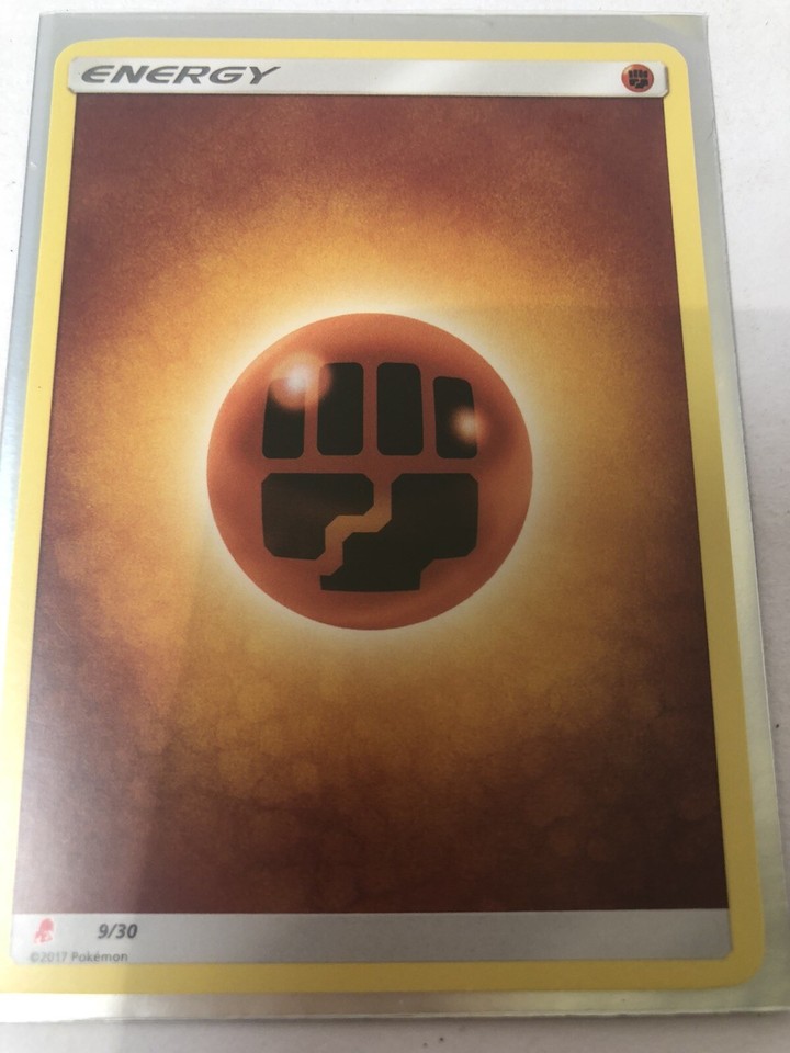 5 Sun and Moon Fighting Energy Pokemon Cards 2017 #169 NM | eBay