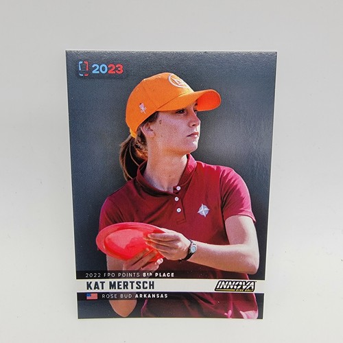 2023 DGPT Disc Golf Trading Card Kat Mertsch | eBay