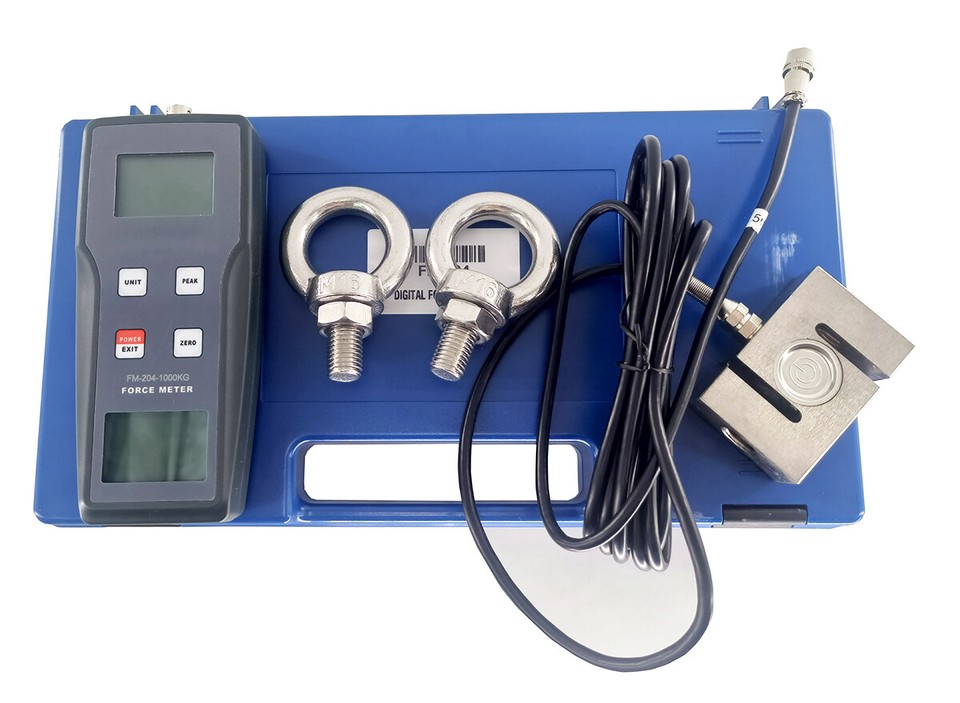 Digital Push Pull Force Meter Force Gauge Tester With External Sensor ...
