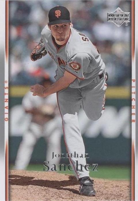 2007 Upper Deck - Jonathan Sanchez #442 for sale online | eBay