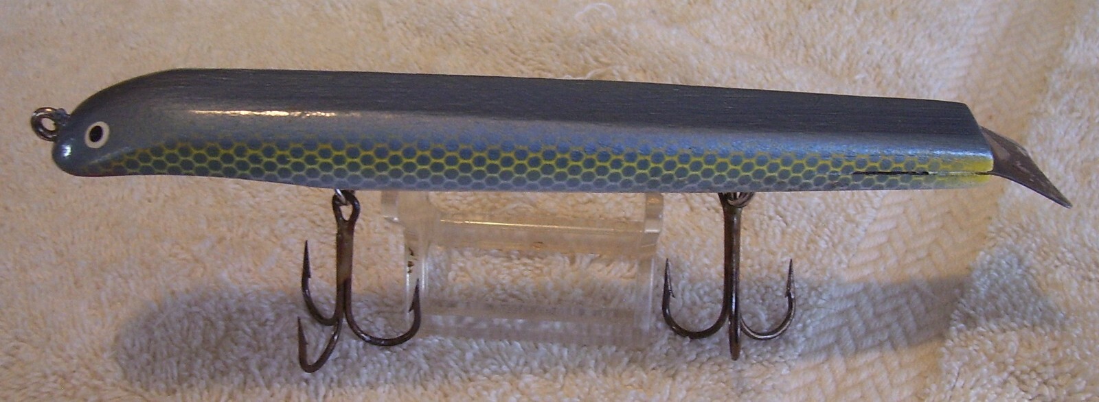 21723 NICE VINTAGE SUICK MUSKY WOOD LURE 6.25" LOT G KOOL COLOR | eBay