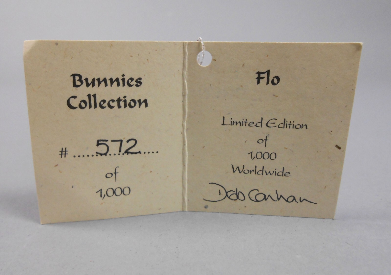 Deb Canham Flo Mohair Bunny in Green Stripe Dress Miniature Easter | eBay