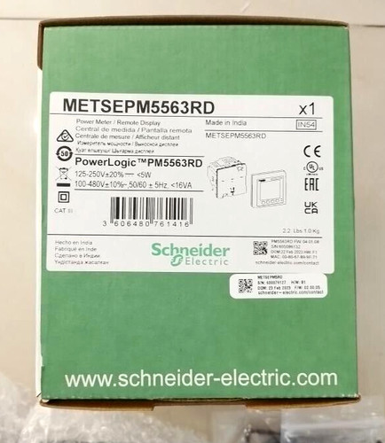 1PC- Schneider METSEPM5563RD power meter PowerLogic PM5563RD NEW | eBay