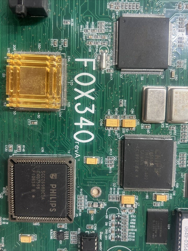 Fox 340 Gold Touch Game Board FOX340S Gold Touch 1.9 0649-035481 CFX ...