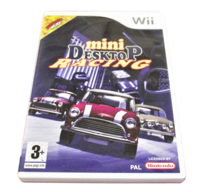 Mini Desktop Racing Nintendo Wii PAL *Complete* Wii U Compatible | eBay