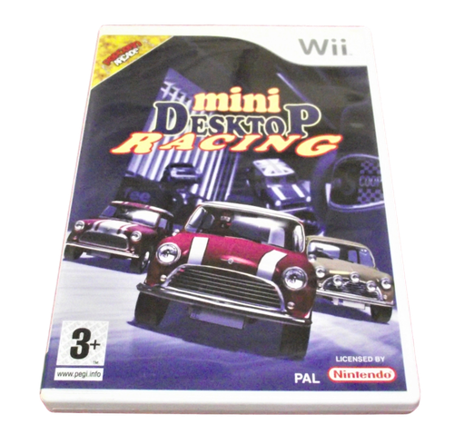 Mini Desktop Racing Nintendo Wii PAL *Complete* Wii U Compatible | eBay