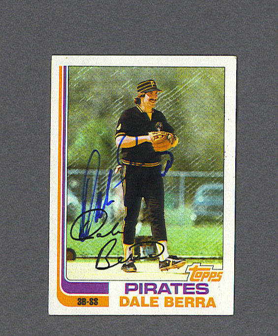 Dale Berra signed Pittsburgh Pirates 1982 Topps baseball card | eBay