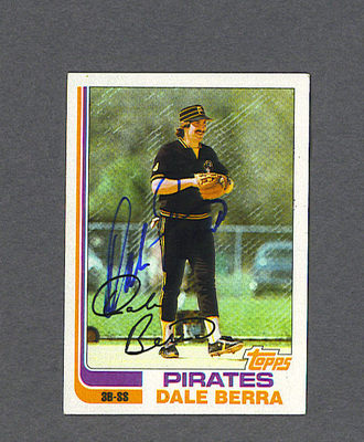 Dale Berra signed Pittsburgh Pirates 1982 Topps baseball card | eBay