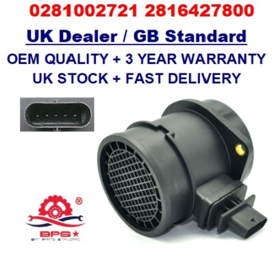 Mass Air Flow Meter Sensor 0281002721 2816427800 OEM QUALITY for ...