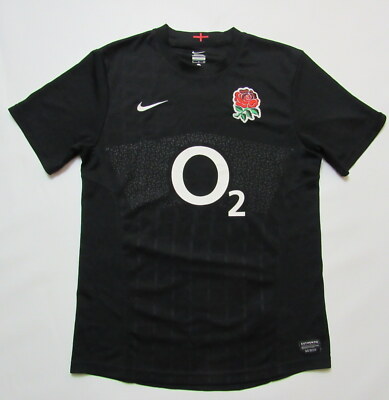 ENGLAND RUGBY UNION away shirt jersey NIKE 2011/12 Red Roses trikot ...