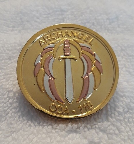 AUTHENTIC US 1st SPECIAL FORCES GROUP ODA-116 ARCHANGEL SF RARE ...