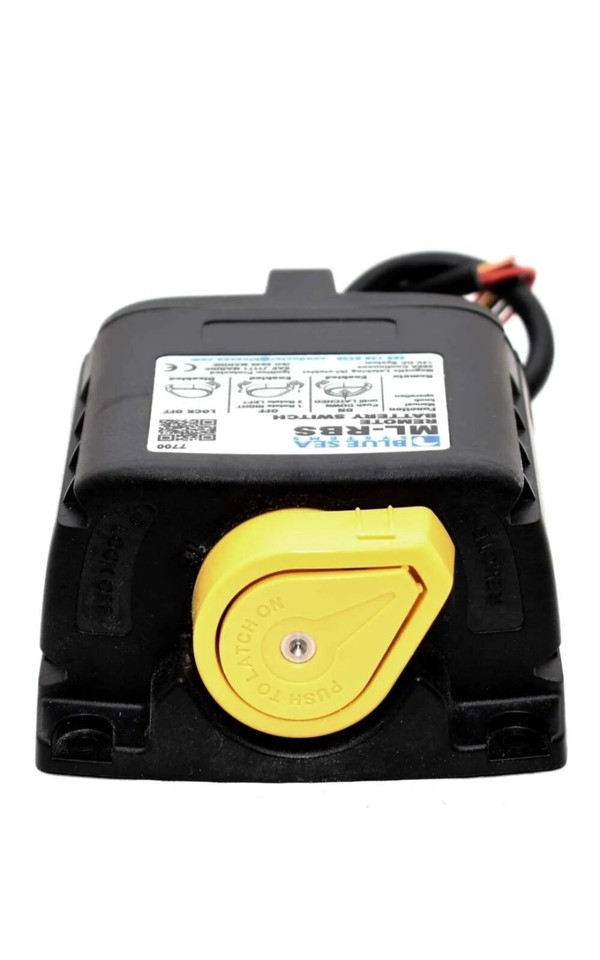 Blue Sea 7700 ML-RBS Remote Battery Switch with Manual Control Marine ...