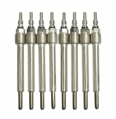 Set of 8 Premium Glow Plugs For 6.0L 04-07 Ford Powerstroke F250 F350 ...