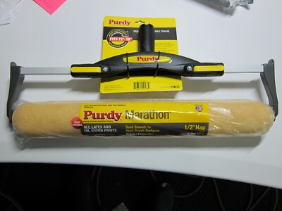 Purdy Quick Connect Premium 12"-18" Adjustable Paint Roller Frame + 18 ...