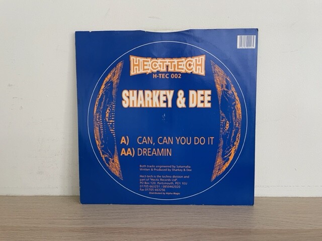 DJ MC Sharkey & Dee - Can Can You Do It / Dreamin 12" Happy Hardcore ...