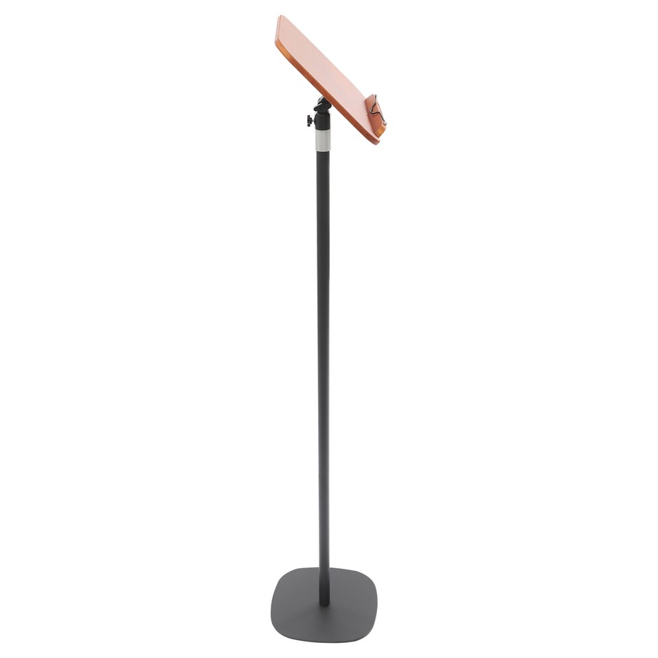 Wooden Iron Music Stand, Wood Book Stand, Multifunction Floor Mount ...