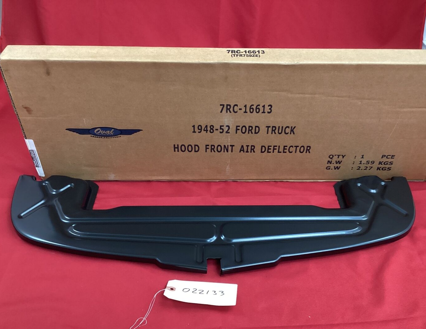 1948-1952 FORD TRUCK HOOD FRONT AIR DEFLECTOR | eBay