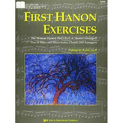 First Hanon Exercises: The Virtuoso Pianist, Part 1 - BOOK NEW Hanon ...