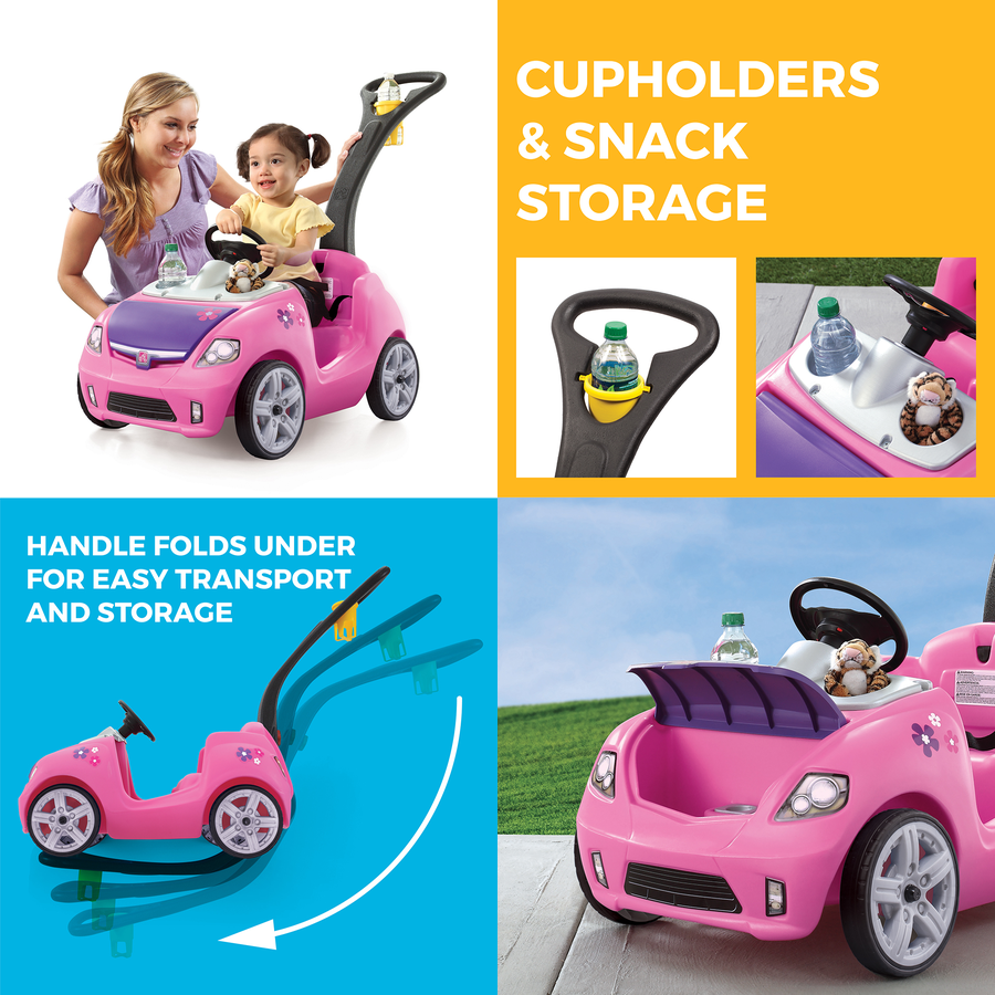 Step2 824299 Whisper Ride II Ride On Push Car - Blue for sale online | eBay