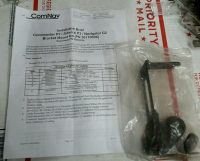 NEW ComNav Commander p2 Admiril p3 Navigator g2 bracket mount kit ...